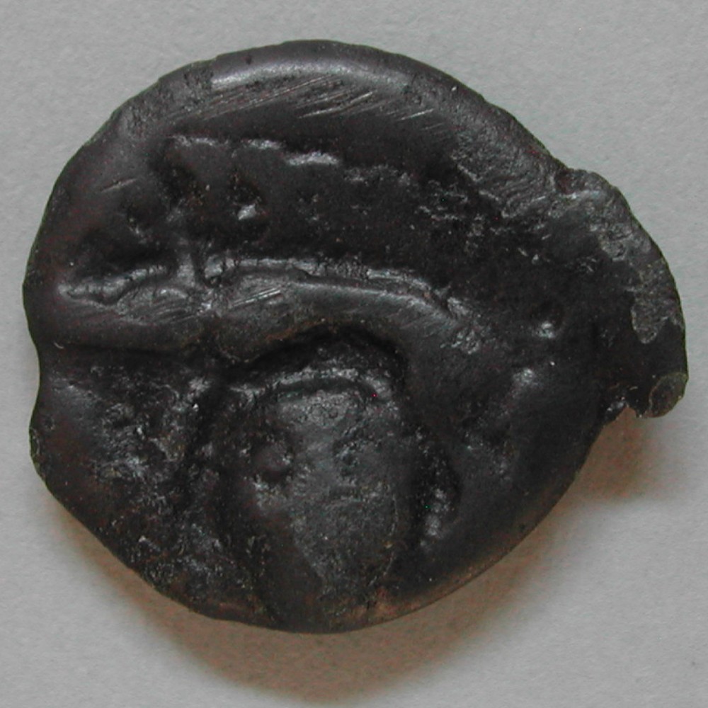 PARISII (MELDI, BELLOVACI?), Totenkopf POTIN, ss – Numismatik Beat A. Klein